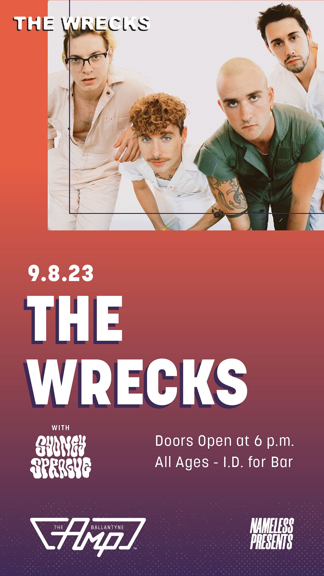 The Wrecks Tickets at The Amp Ballantyne in Charlotte by The Amp ...