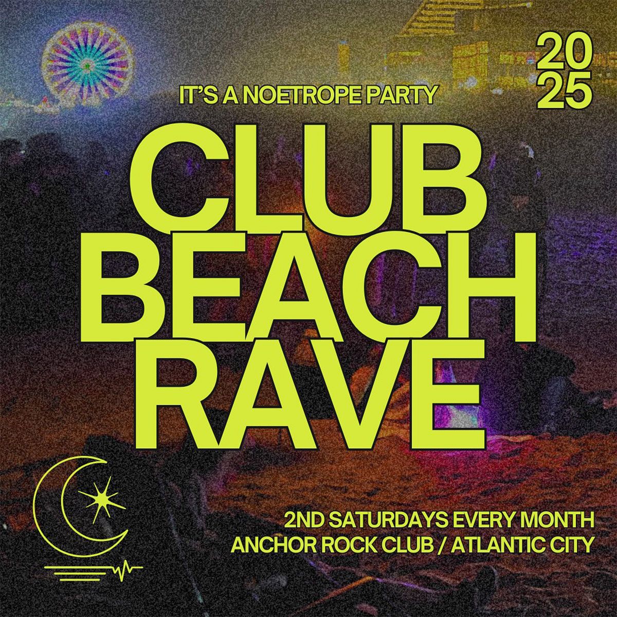 Club BEACH RAVE - DJ Dance Monthly Tickets at Anchor Rock Club in ...
