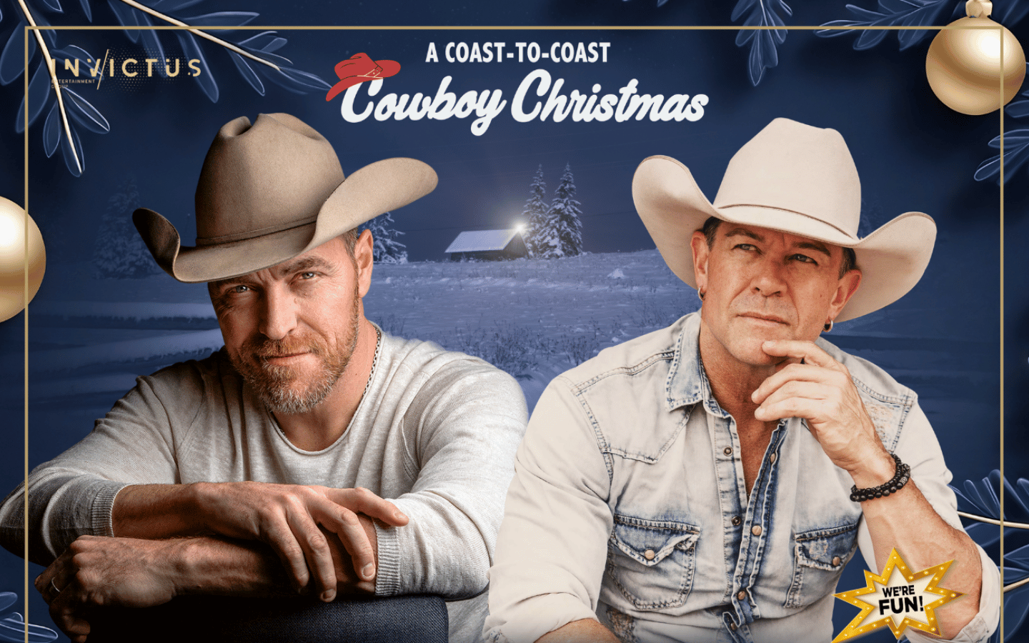 A COAST TO COAST COWBOY CHRISTMAS - Starring George Canyon & Aaron Pritchett Tickets at Deerfoot ...