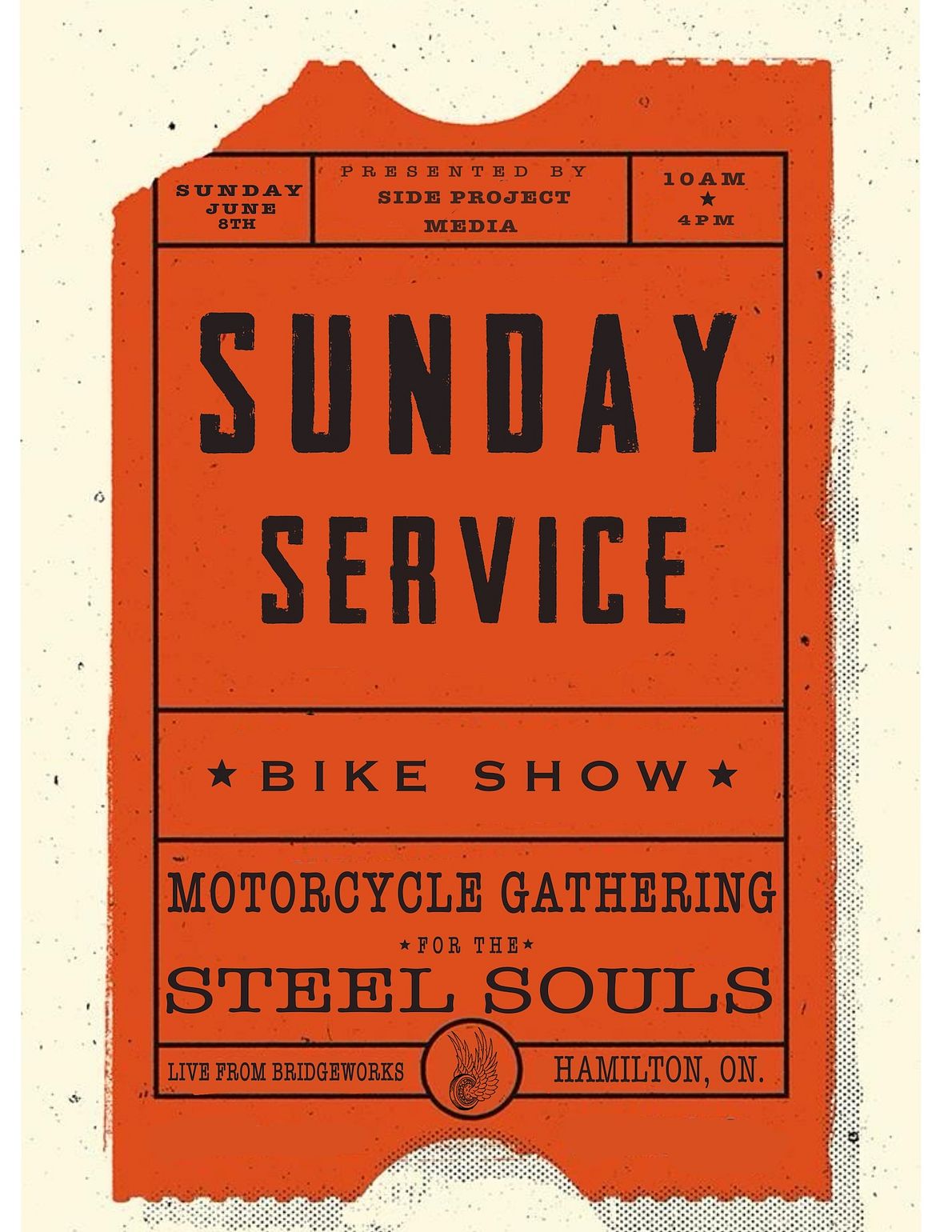 Sunday Service: Motorcycle Gathering & Bike Show Tickets at Bridgeworks ...