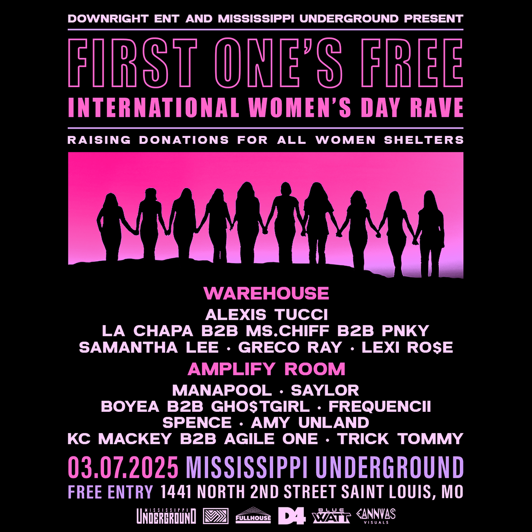 First One's Free: International Women's Day Rave Tickets at Mississippi ...