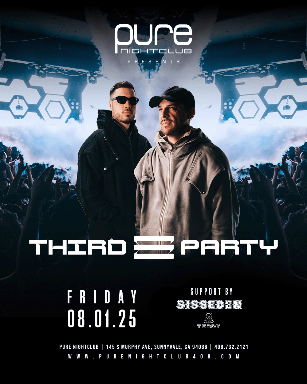 Third Party Tickets at Pure Nightclub in Sunnyvale by Pure Nightclub | Tixr