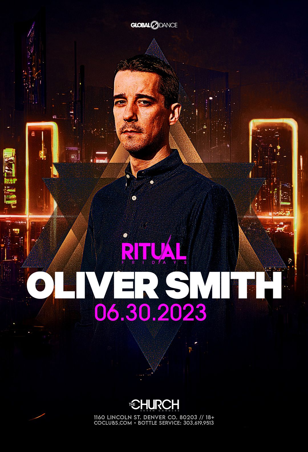 Oliver Smith Tickets at The Church Nightclub in Denver by The Church ...