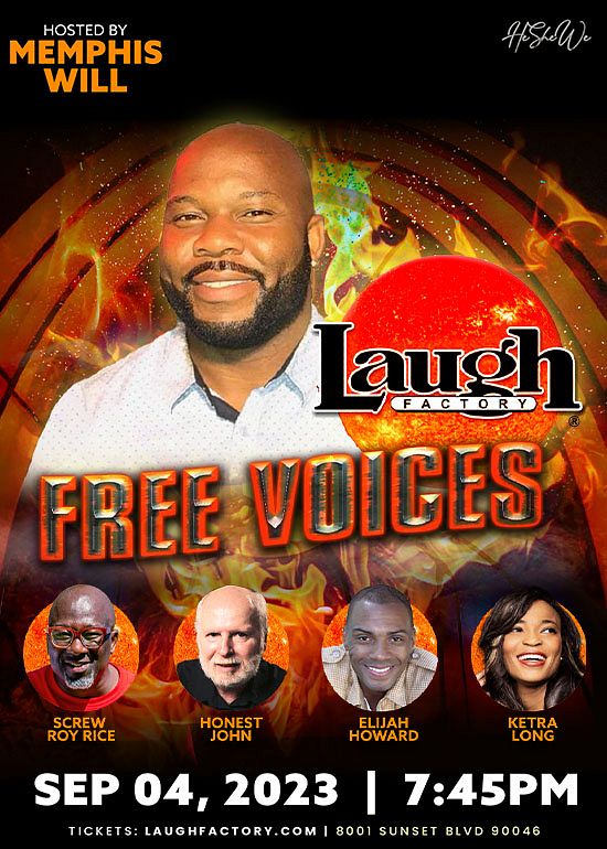 Free Voices with Flame Monroe Tickets at Laugh Factory Hollywood in Los ...
