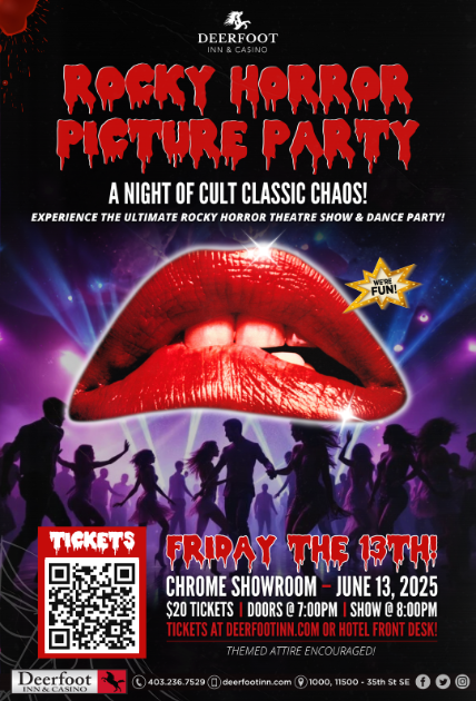 Rocky Horror Picture Party Tickets at Deerfoot Inn & Casino in Calgary ...