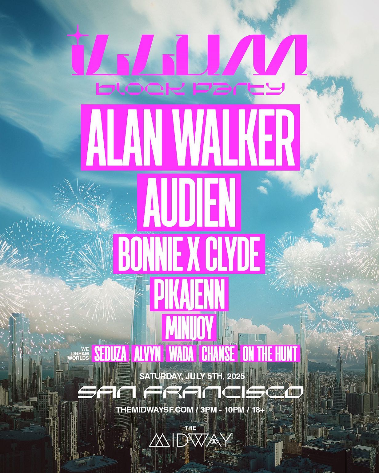IllUM Afters w/ Alan Walker + Audien Tickets at The Midway in San ...