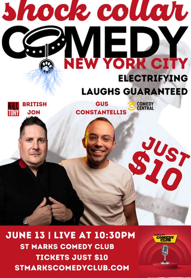 Shock Collar Comedy Tickets at St. Marks Comedy Club in New York by St ...