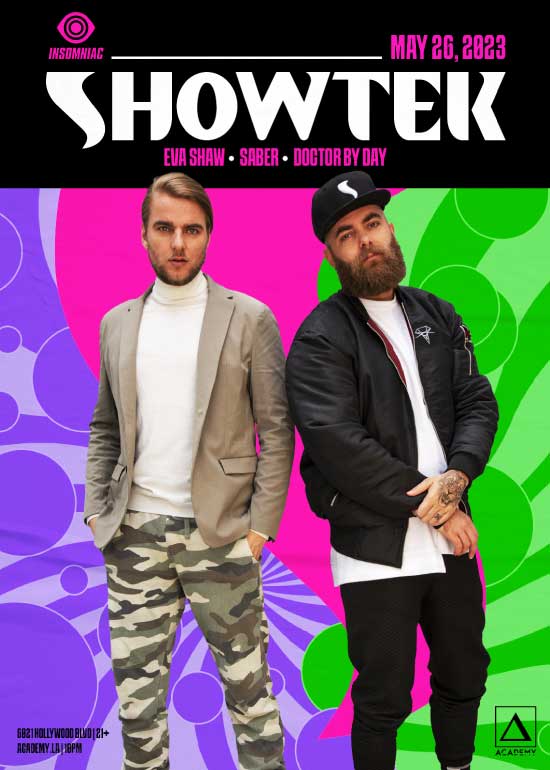 Showtek Tickets at Academy Nightclub in Los Angeles by Academy | Tixr