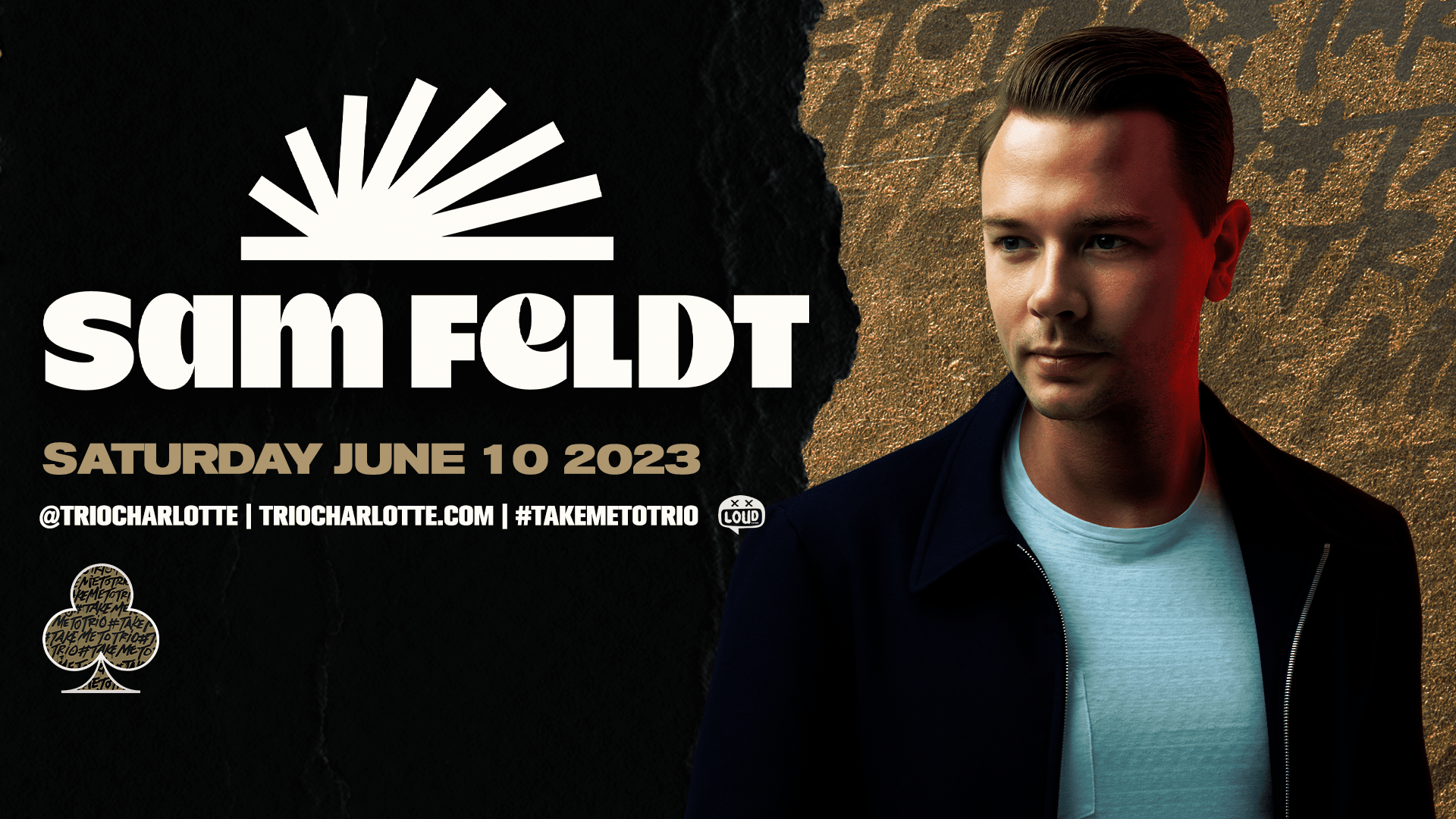 Sam Feldt Tickets at Trio Charlotte in Charlotte by Loud Crowd ...