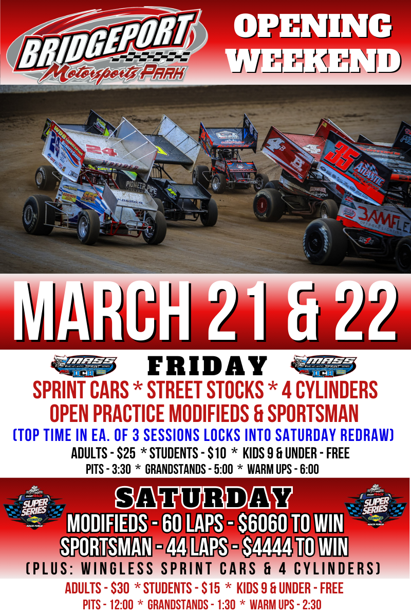 DOUG HOFFMAN MEMORIAL Tickets at Bridgeport Motorsports Park in ...