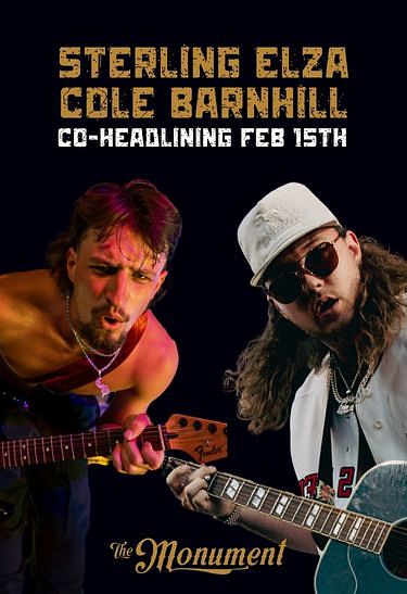 Sterling Elza w/ Cole Barnhill & Charlie Collins Tickets at The ...