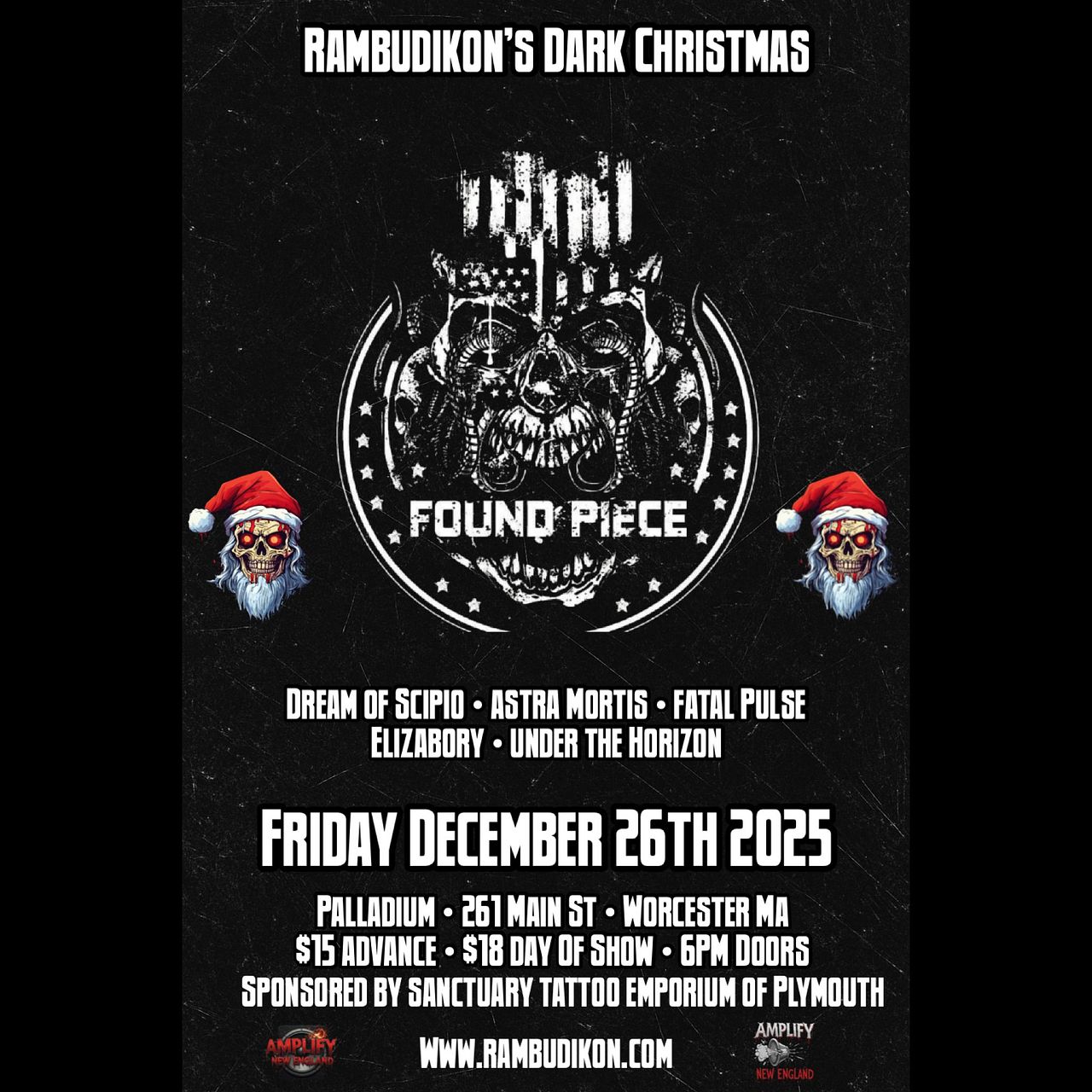 Rambudikon's Dark Christmas Tickets at The Palladium Upstairs in ...