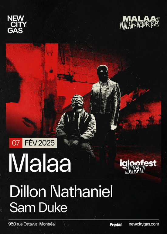 Malaa Alter Ego Tour Tickets at New City Gas in Montreal by New City ...