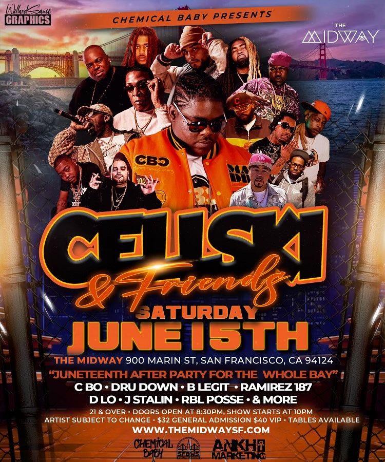 Chemical Baby presents Cellski & Friends Tickets at The Midway in San ...