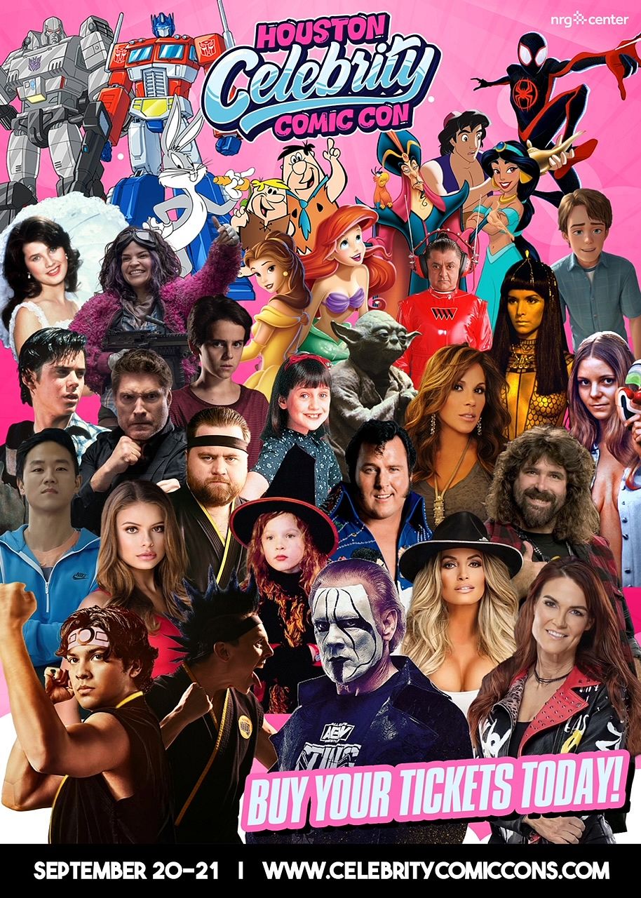 Houston Celebrity Comic Con - Tickets Tickets at NRG Center in Houston ...