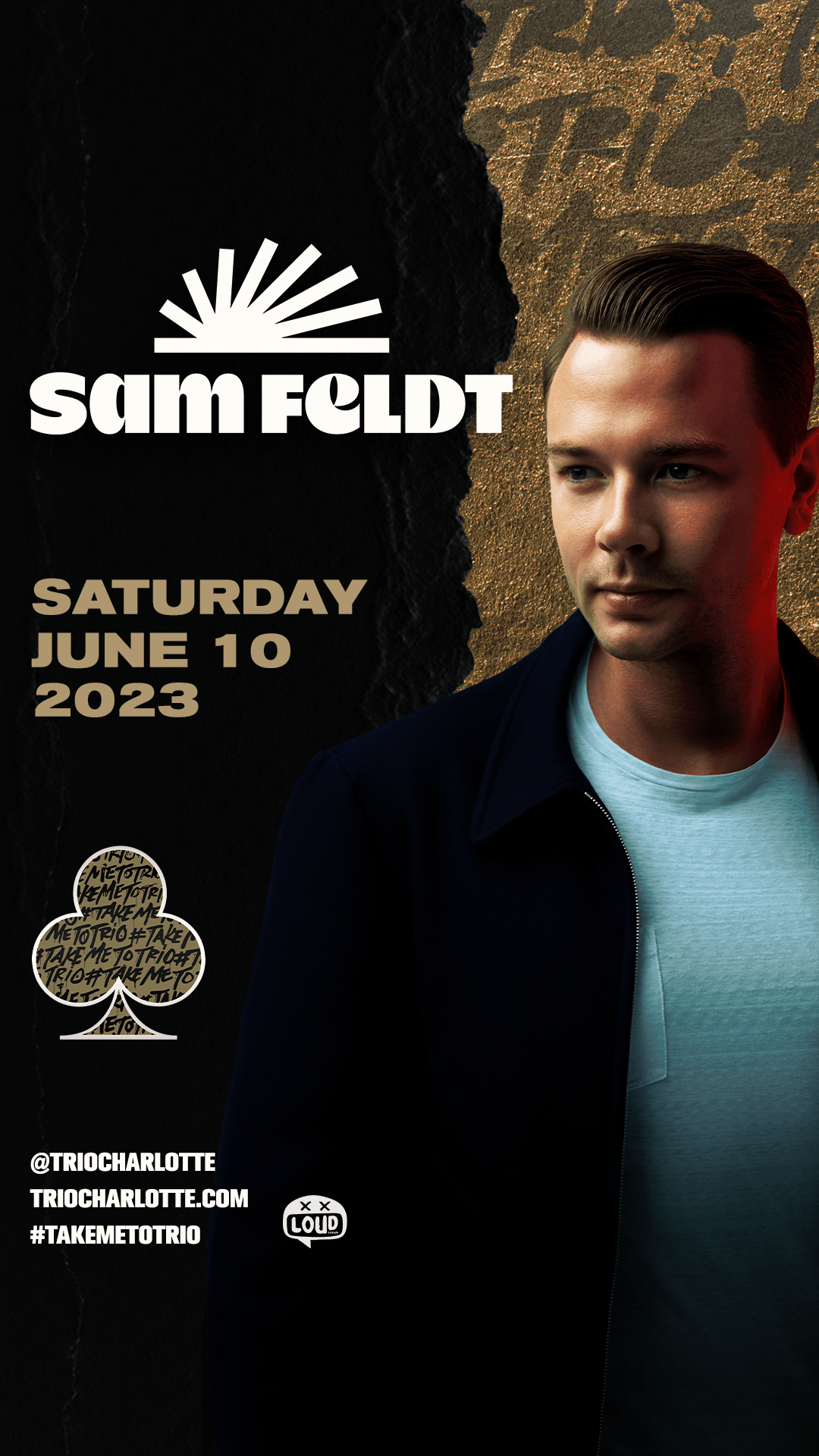 Sam Feldt Tickets at Trio Charlotte in Charlotte by Loud Crowd ...