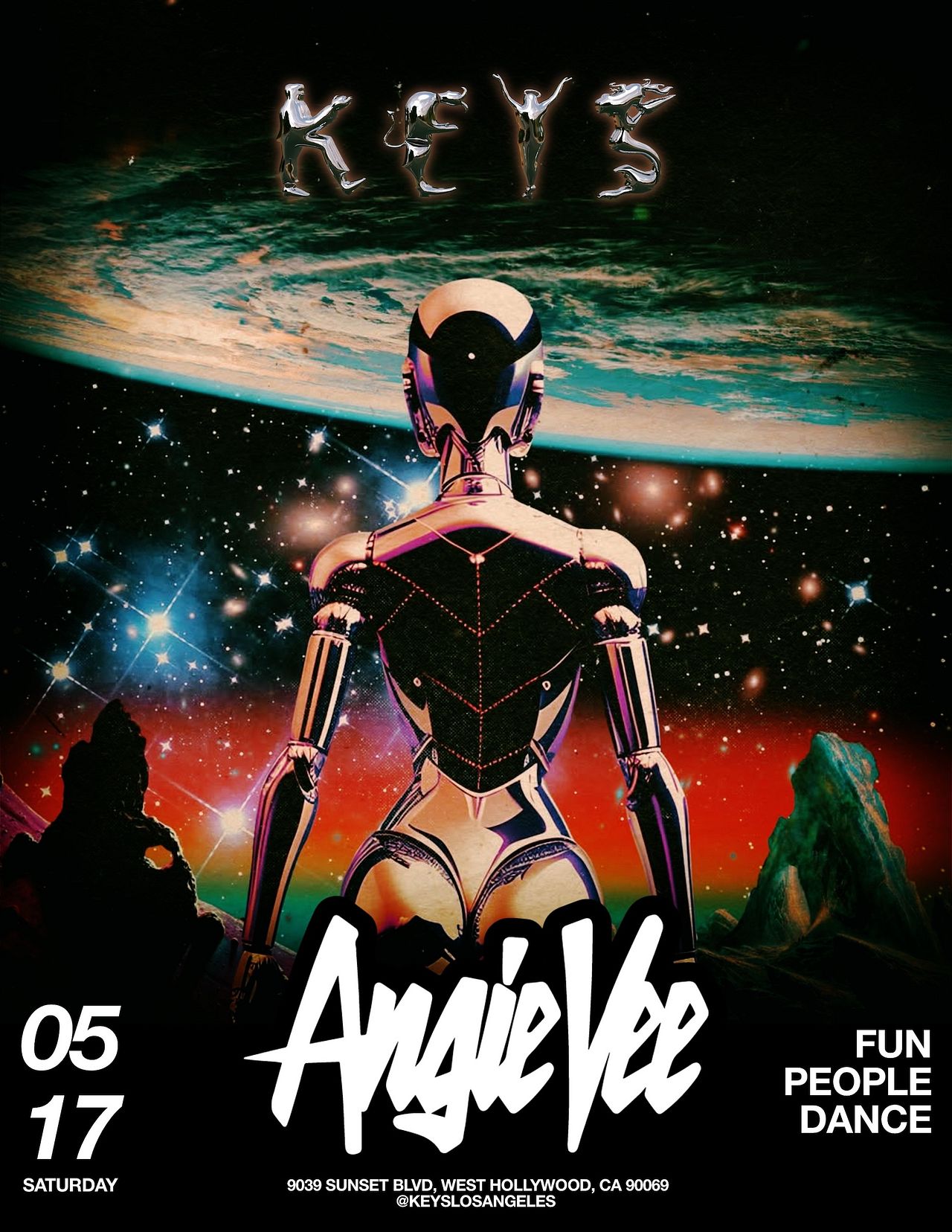 ANGIE VEE Tickets at Keys in West Hollywood by Keys Los Angeles - h.wood Group | Tixr