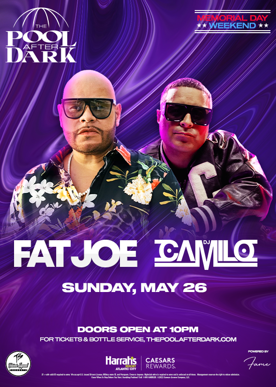 FAT JOE + DJ CAMILO at The Pool After Dark Tickets at The Pool After ...