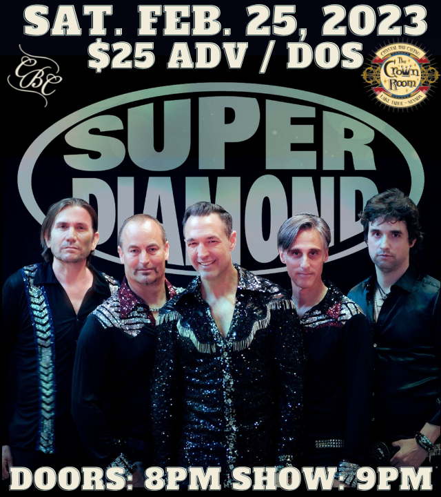 Super Diamond Tickets at The Crown Room in Crystal Bay by Crystal Bay ...