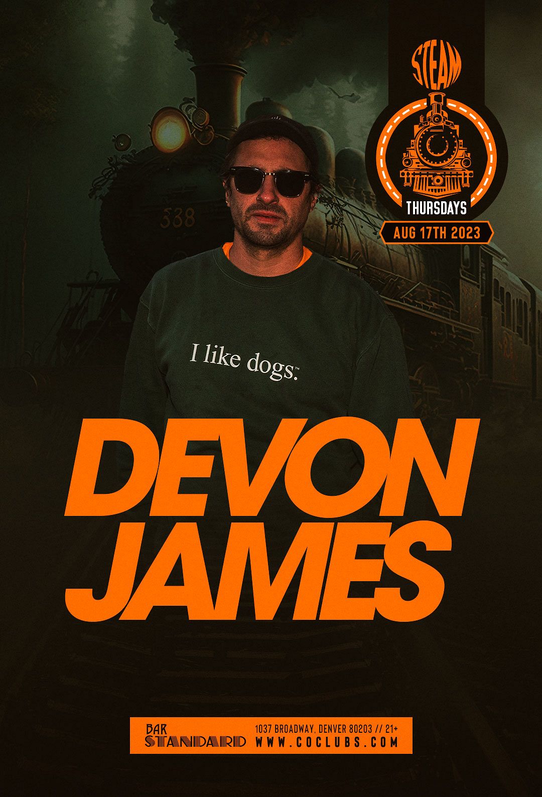Devon James Tickets at Bar Standard in Denver by Bar Standard | Tixr