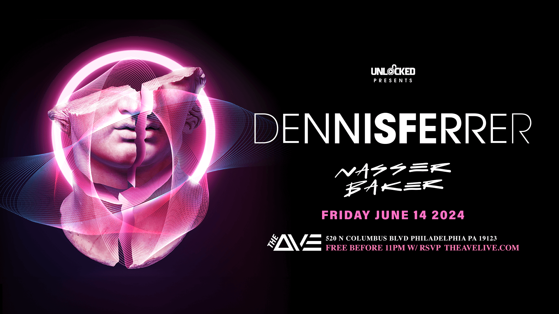 Dennis Ferrer Tickets at The Ave Live in Philadelphia by Unlocked ...