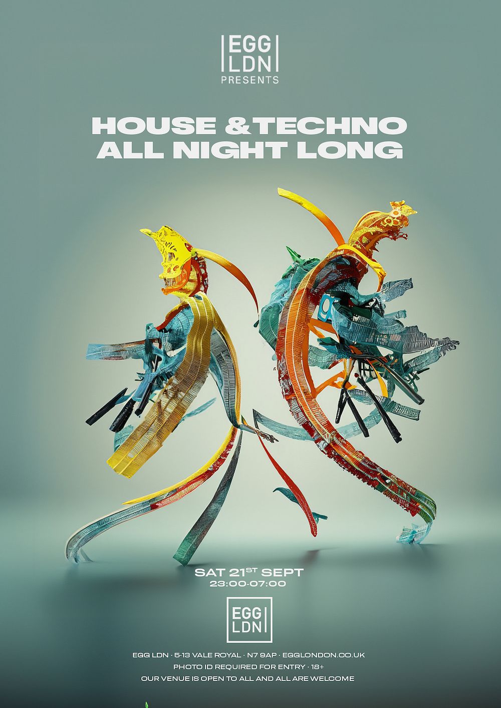 Egg LDN Pres: House & Techno all night long Tickets at Egg London ...