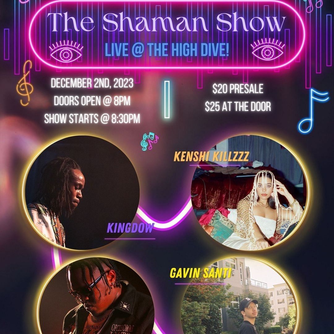 The Shaman Show ft. KingDow, Kenshi Killzzz, Ke'Ante, Gavin Santi ...