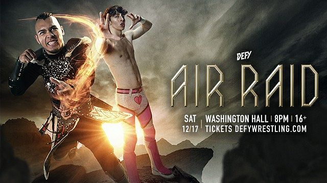 DEFY Air Raid Tickets at Washington Hall in Seattle by DEFY Wrestling ...