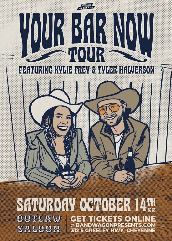 Your Bar Now Tour: Tyler Halverson & Kylie Frey Tickets at Outlaw ...