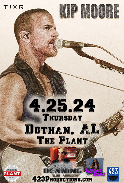 Kip Moore w/Travis Denning - LIVE at The Plant Tickets at The Plant in ...