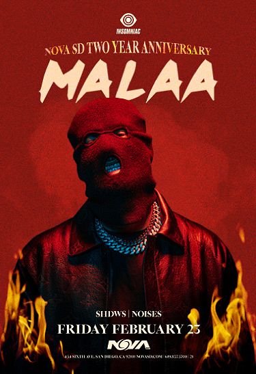 Malaa Tickets at Nova SD in San Diego by Nova SD | Tixr