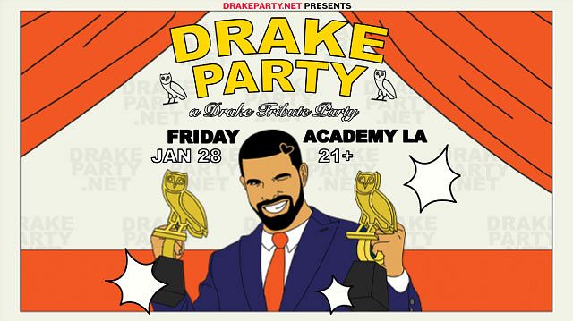 Drake Party (A Drake Tribute Party) Tickets at Academy Nightclub in Los ...