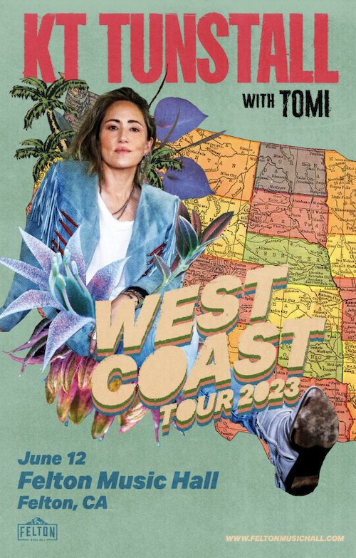 KT Tunstall Tickets at Felton Music Hall in Felton by Felton Music Hall ...