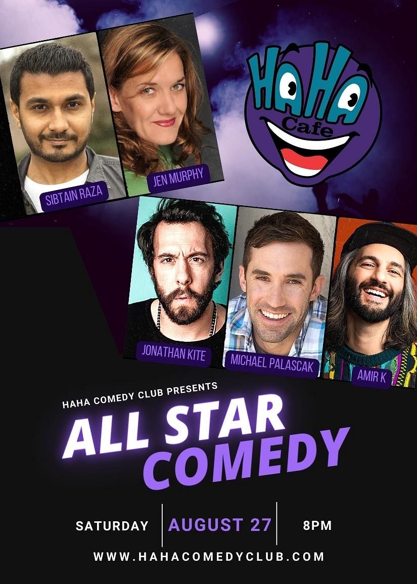 ALL STAR COMEDY Tickets at Ha Ha Comedy Club in Los Angeles by Haha Comedy Club | Tixr