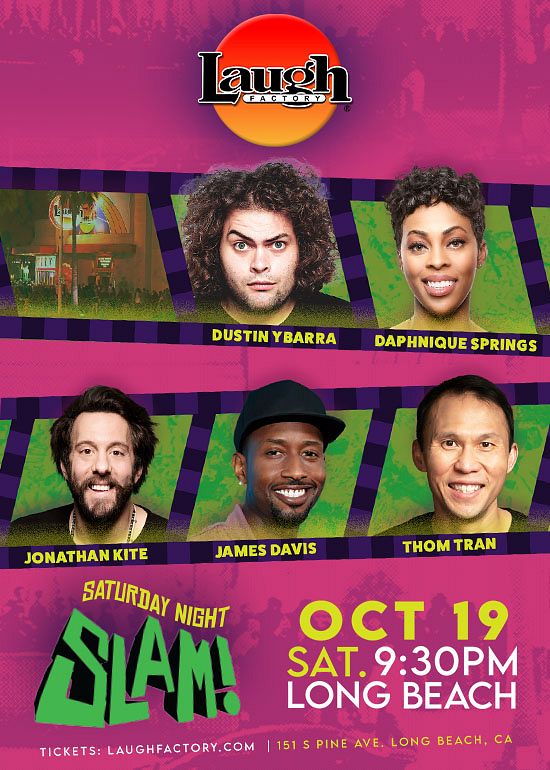 Saturday Night Slam Tickets at Laugh Factory Long Beach in Long Beach ...