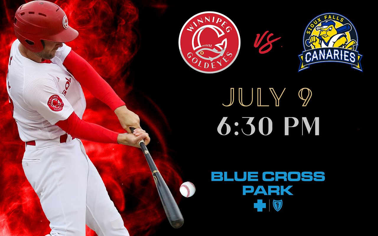July 9 - Sioux Falls Canaries Tickets at Blue Cross Park in Winnipeg by ...