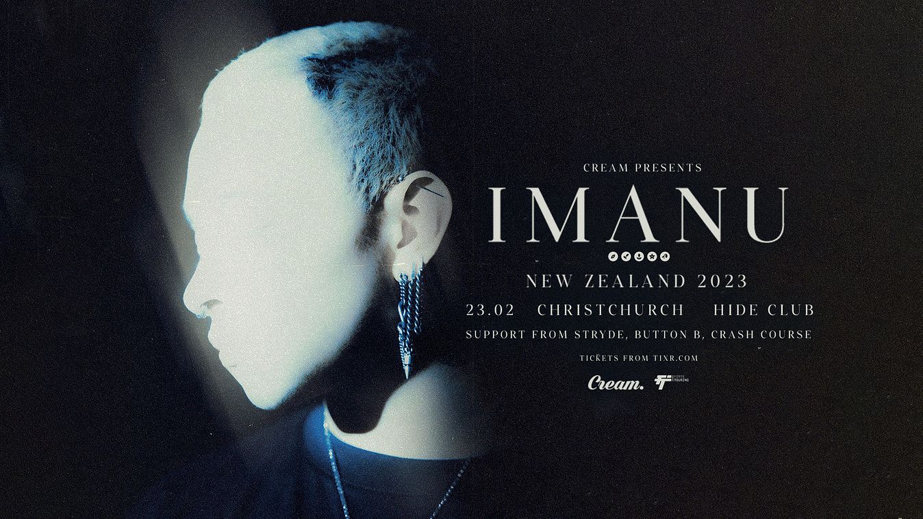 IMANU [NL] | Christchurch Tickets at Hide in Christchurch by Cream ...