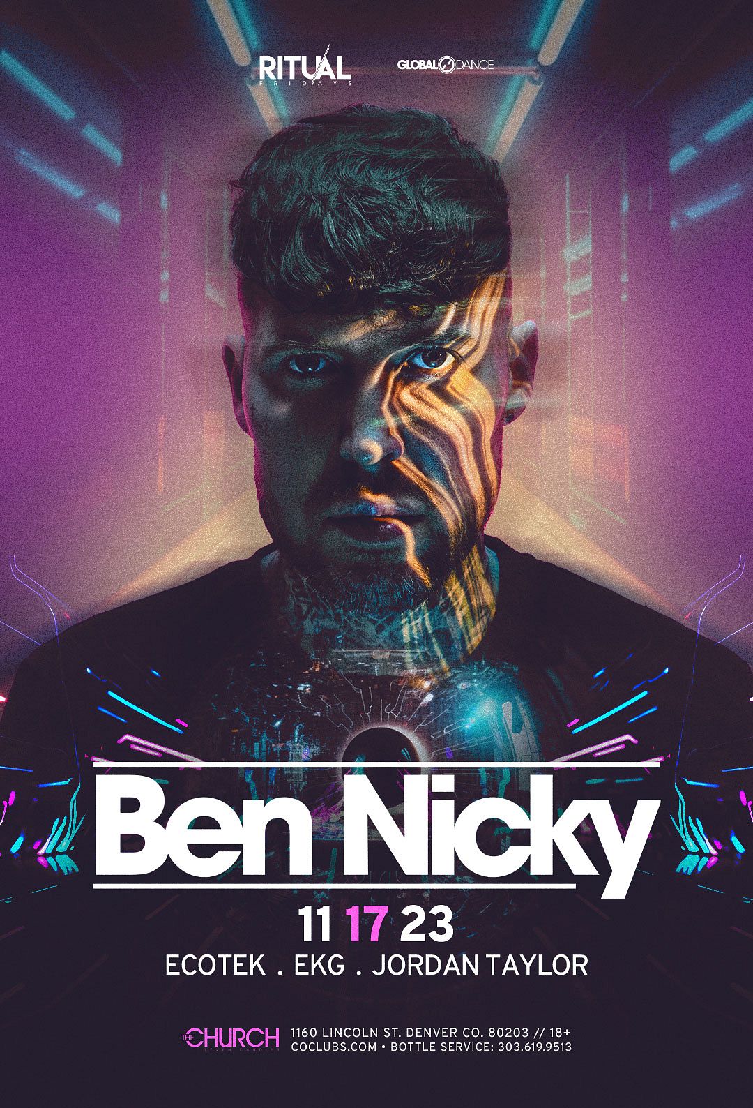 Ben Nicky Tickets at The Church Nightclub in Denver by The Church ...