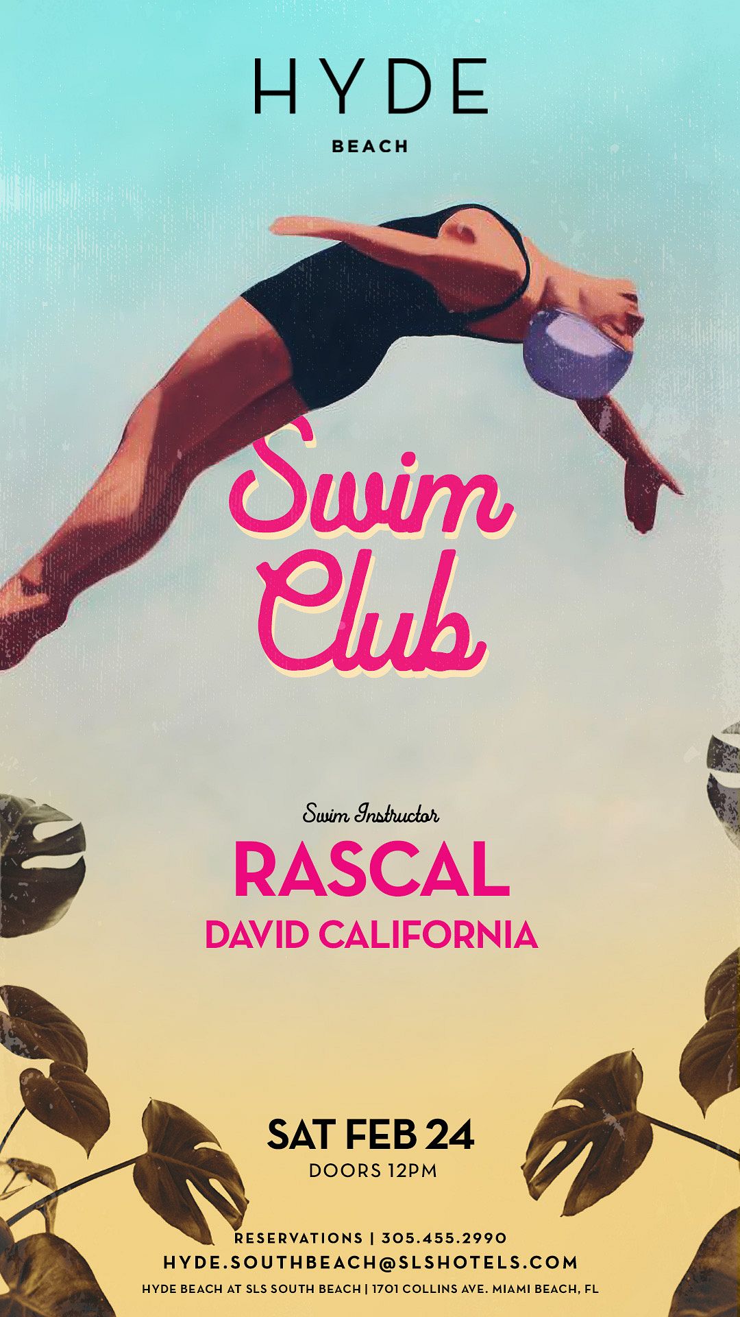 Swim Club Saturday's Tickets at Hyde Beach in Miami Beach by Hyde Beach ...