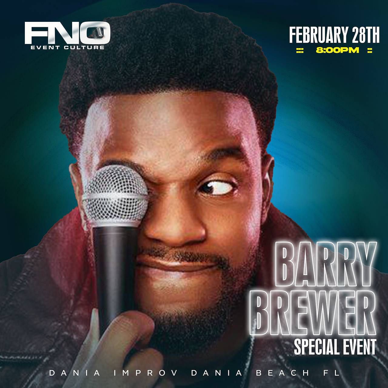 BARRY BREWER JR LIVE Tickets at DANIA BEACH IMPROV in DANIA BEACH by ...