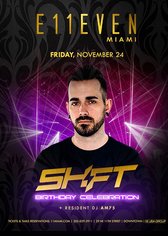 SHIFT Tickets at E11EVEN Miami in Miami by 11 Miami | Tixr