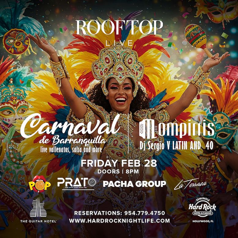 Carnaval de Barranquilla | Rooftop Live Tickets at Rooftop Live in ...