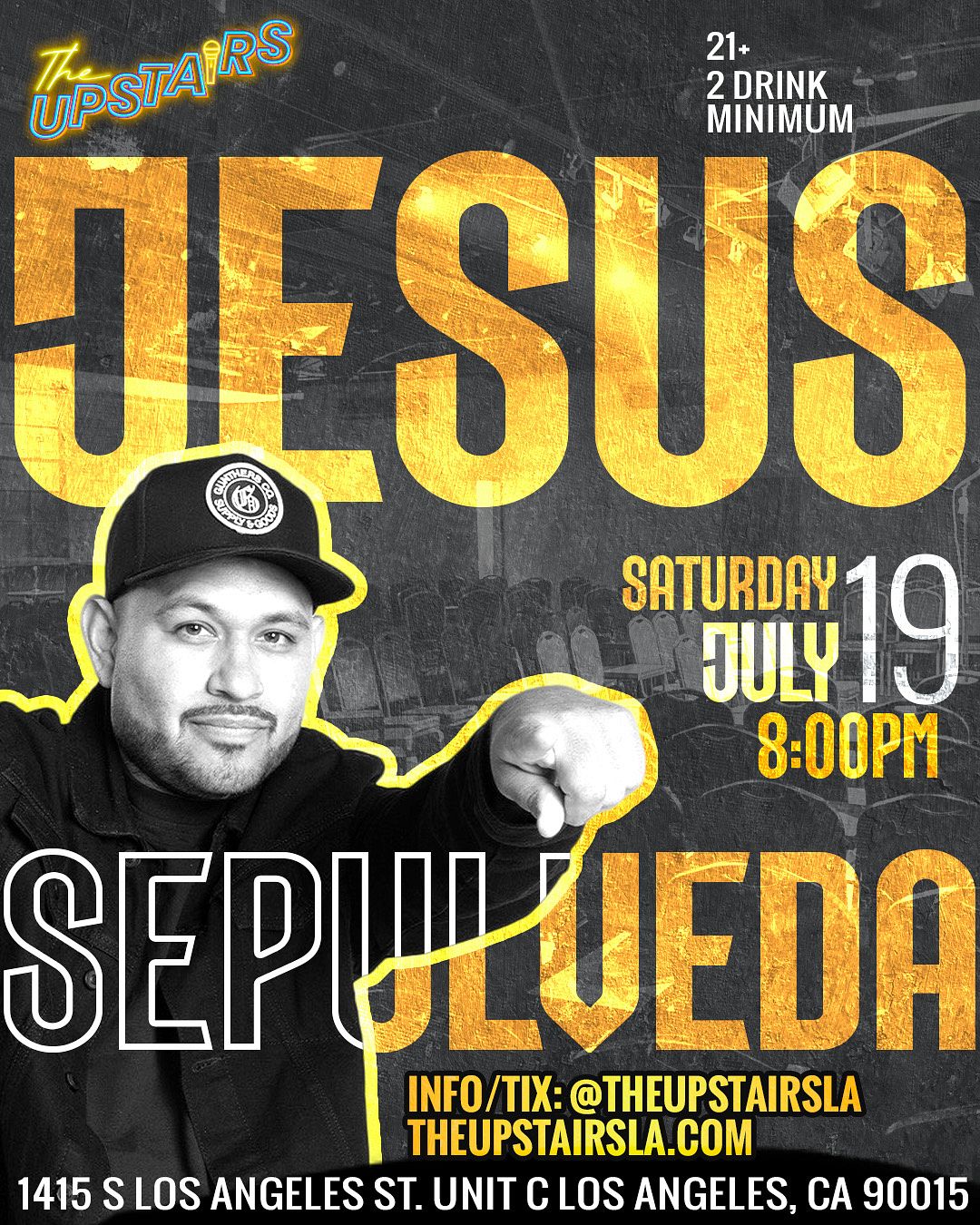 JESUS SEPULVEDA Tickets at The Upstairs in Los Angeles by THE UPSTAIRS ...