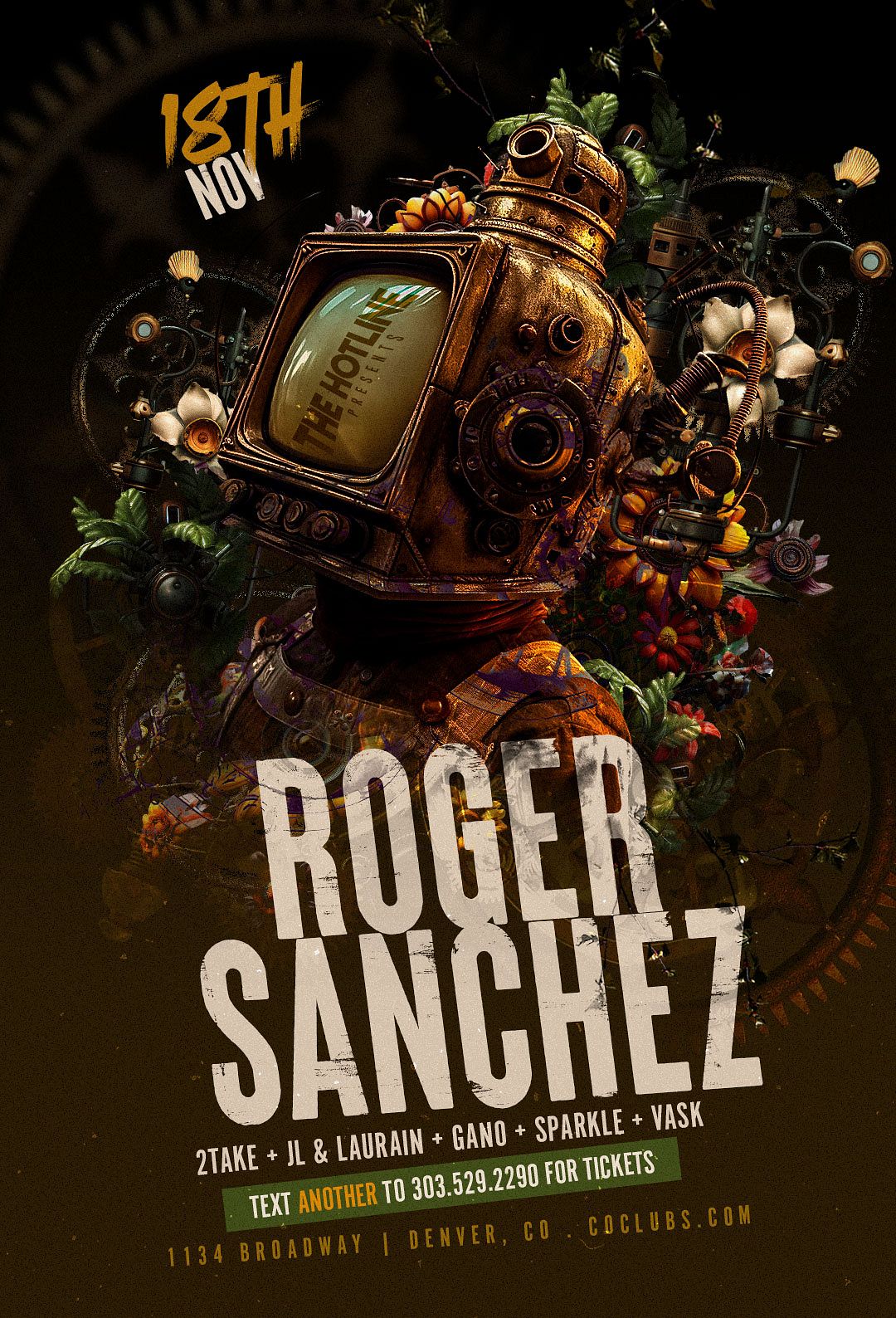 Roger Sanchez Tickets at Studio 1134 in Denver by Studio 1134 | Tixr
