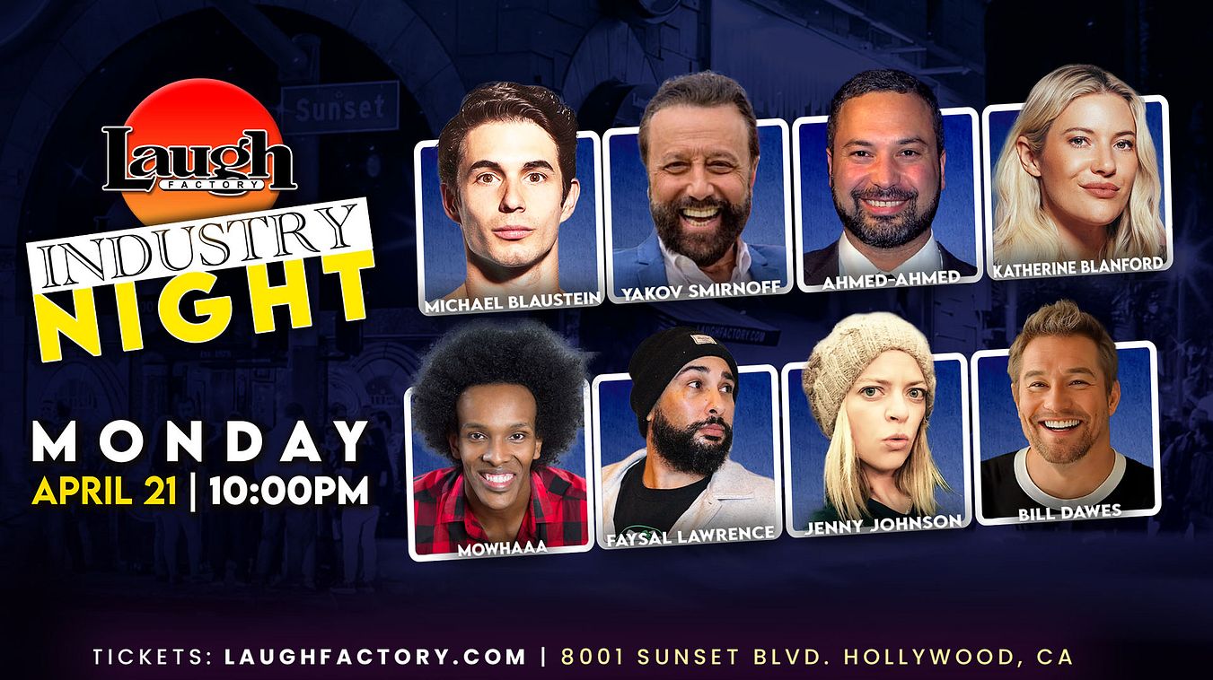 Industry Night Tickets at Laugh Factory Hollywood in Los Angeles by ...