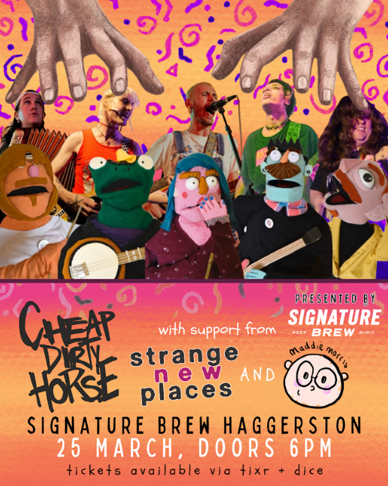 Cheap Dirty Horse + Strange New Places + Maddie Morris | London Tickets ...