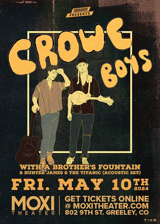 Crowe Boys, A Brother's Fountain, Hunter James and the Titanic ...