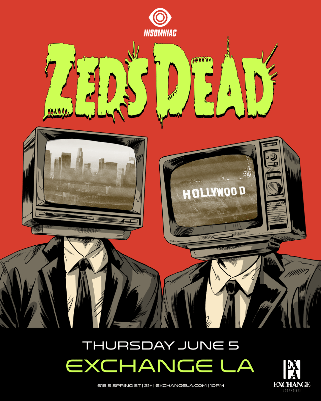 Zeds Dead Tickets at Exchange LA in Los Angeles by Exchange LA | Tixr
