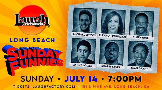 Sunday Funnies Tickets at Laugh Factory Long Beach in Long Beach by ...