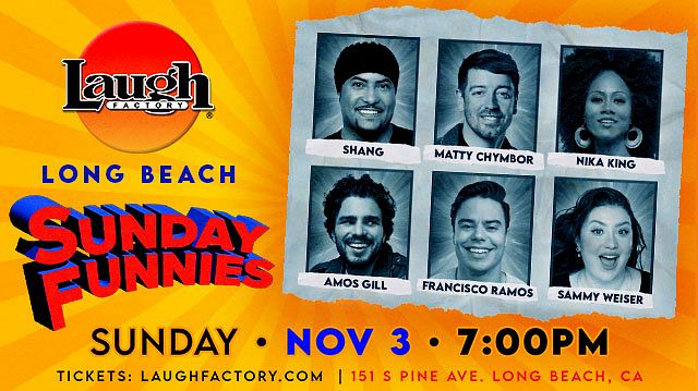 Sunday Funnies Tickets at Laugh Factory Long Beach in Long Beach by ...
